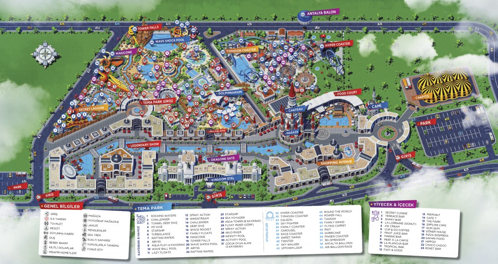 The Land Of Legends Theme Park & Kingdom Hotel | KATALOQ